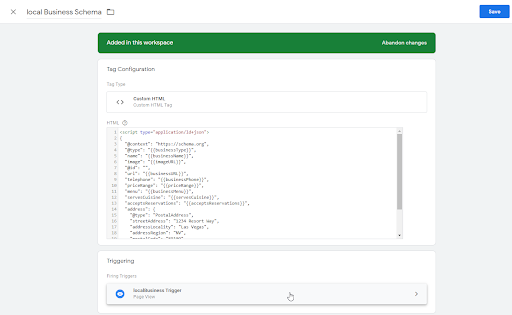 REQ | How to Use Google Tag Manager to Implement localBusiness Schema